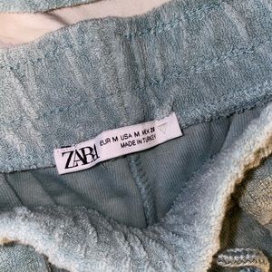 Zara | Tops | Zara Terry Cloth Set | Poshmark